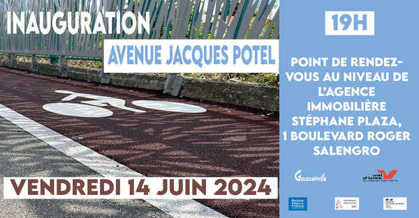 INAUGURATION DE L'AVENUE JACQUES POTEL